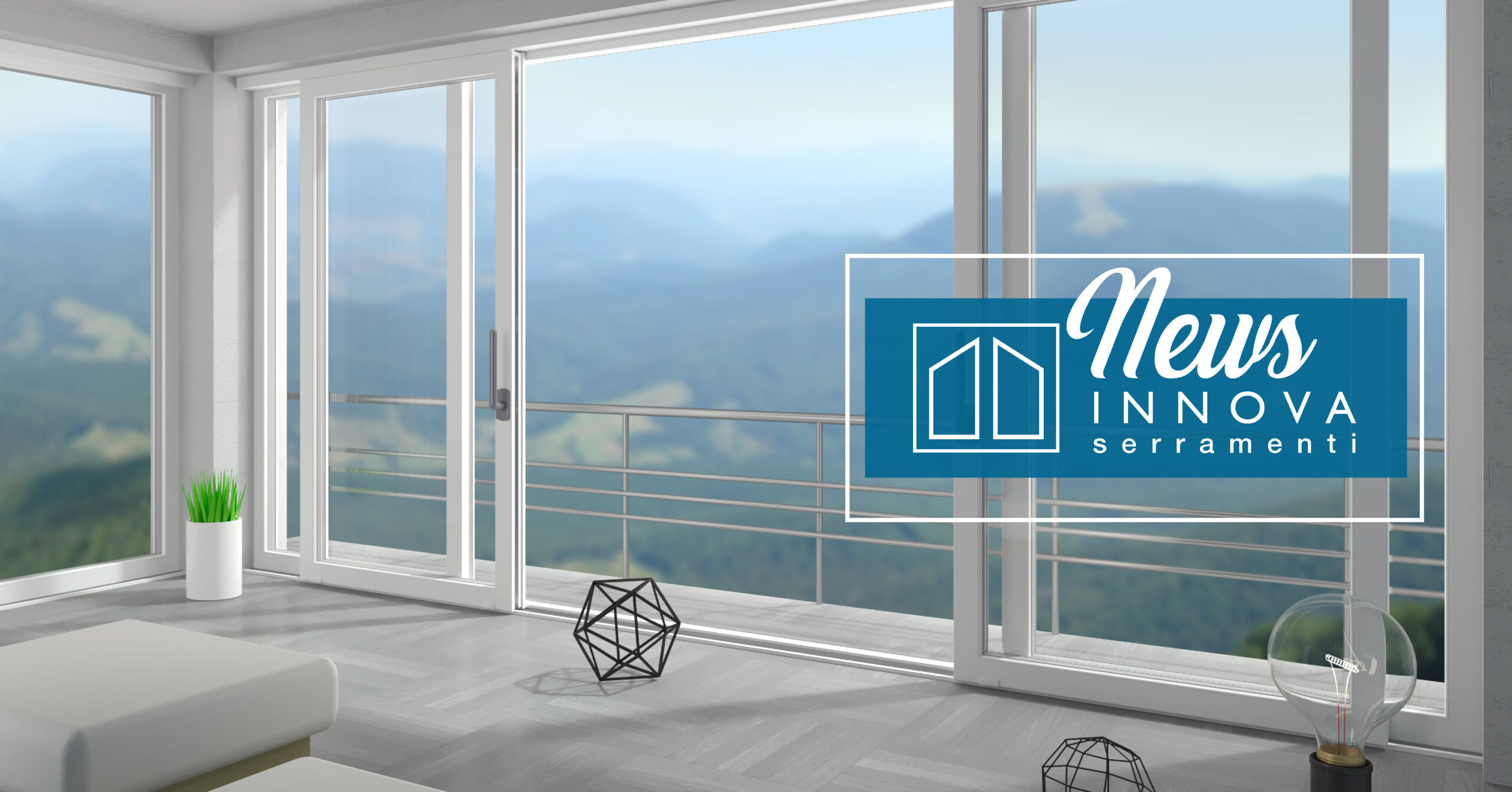 Vetrate scorrevoli a Brescia: PVC, legno o alluminio? | INNOVA